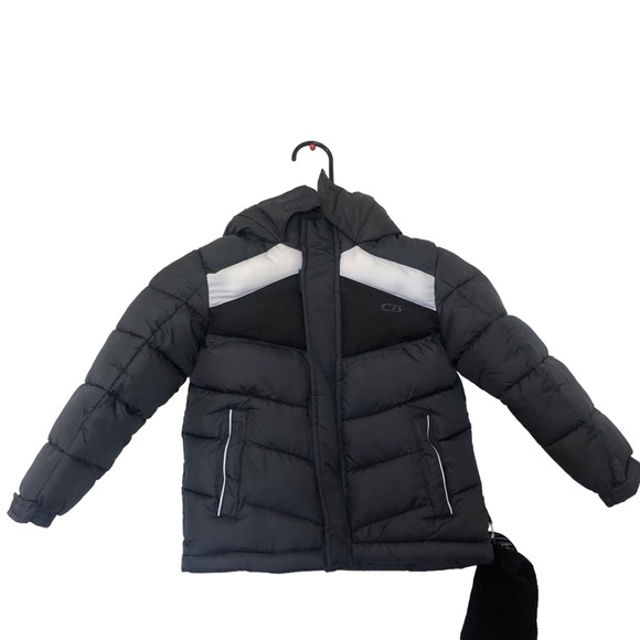 Cb Sport | Jackets & Coats | Cb Sports Boys 3 Toddlers Black Gray ...